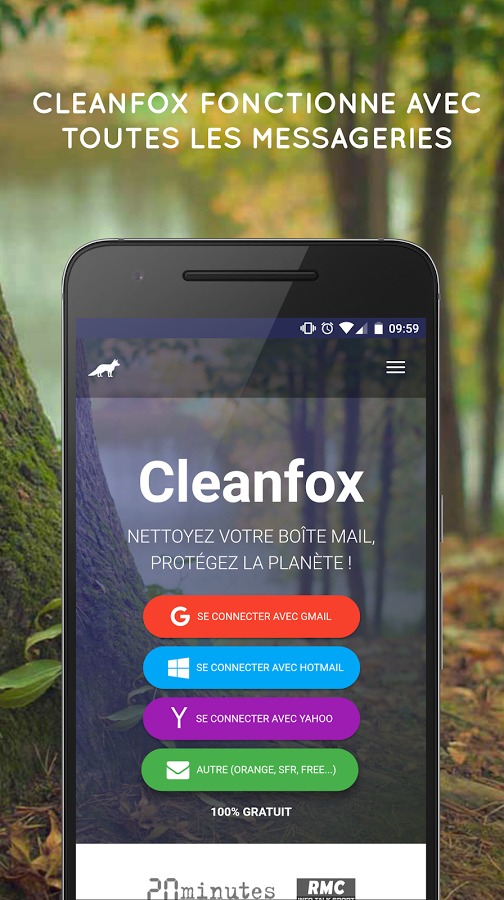 Cleanfox nettoie ta boîte mail et sauvegarde la planète | Geekattitude